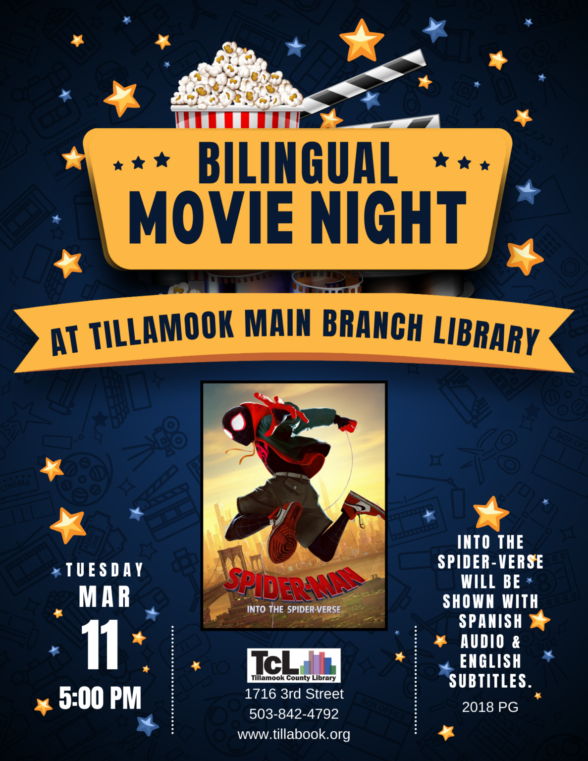Bilingual Family Movie Night/ Películas Bilingües para la Familia ...