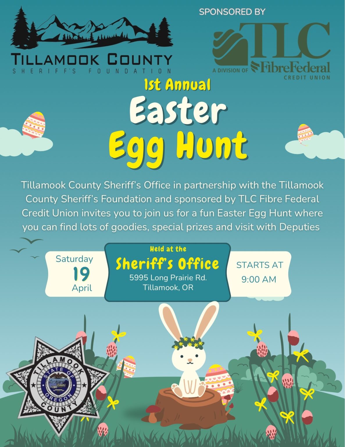 1st Annual Easter Egg Hunt – Manzanita Oregon Visitor Center